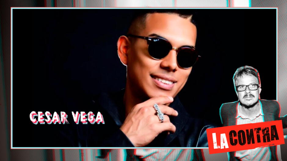 El salsero César Vega vista La Contra