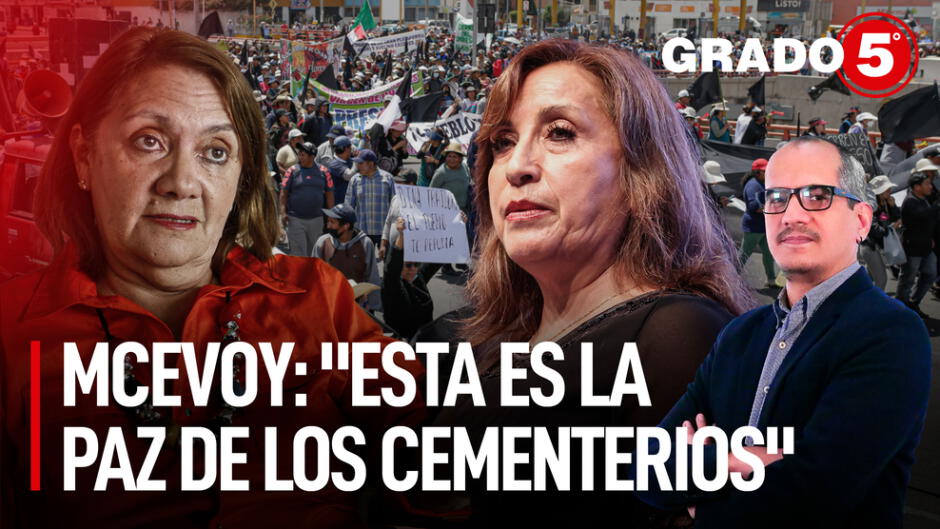 Mcevoy Sobre Pacificación Del País Es La Paz De Los Cementerios