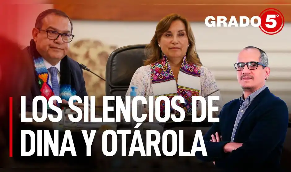 Los silencios de Dina Boluarte y Alberto Otárola | Grado 5 con David ...